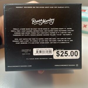 brass monkey goods | Games | Brass Monkey Booze Clues Drinking Game Set ...